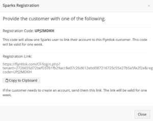 How can a new Sparks user account be created? - Flyntlok Equipment ...